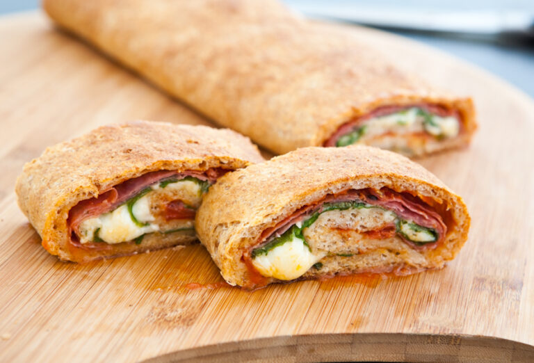 Stromboli: La pizza más enrollada - Recetas mediterráneas